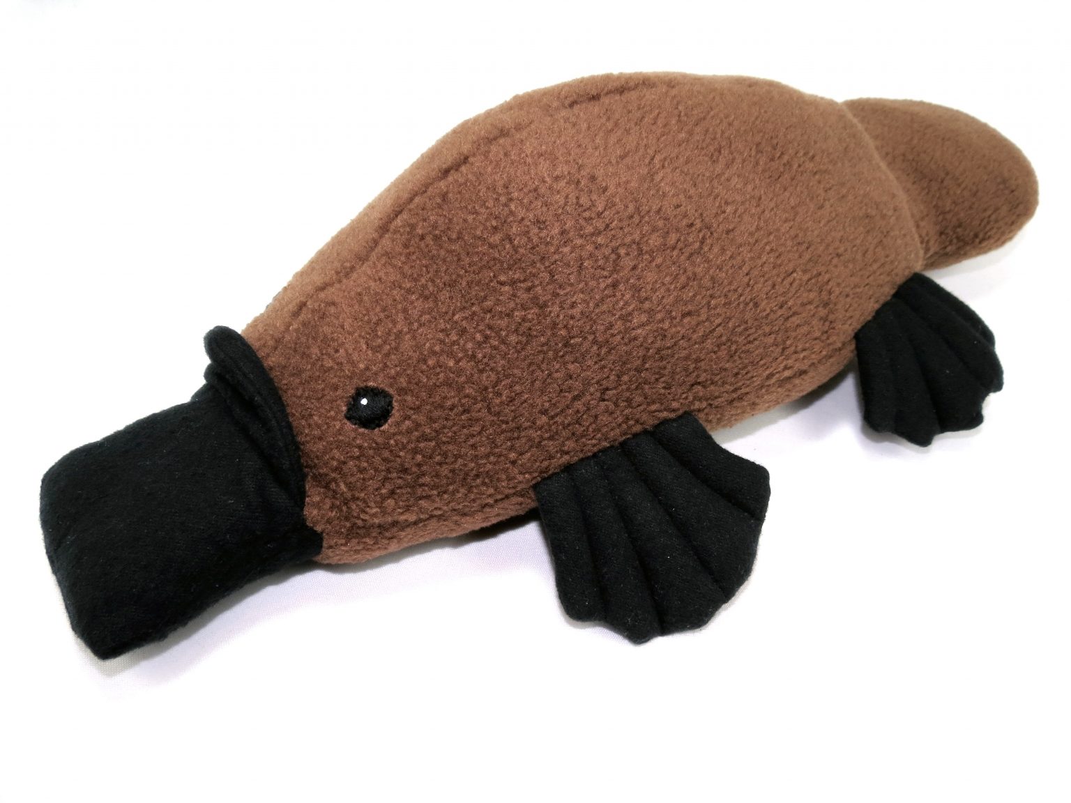 Handmade Platypus Plush Stuffed Animal - Crafted by Becca
