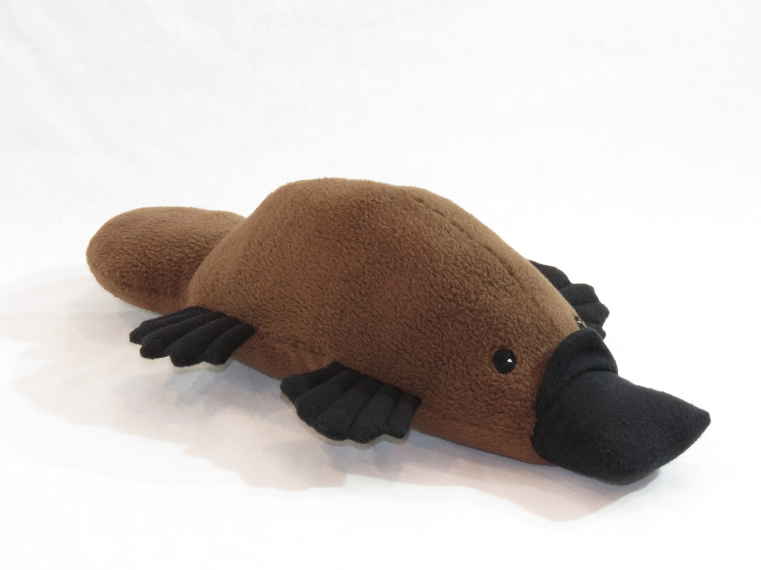 Handmade Platypus Plush Stuffed Animal - Crafted by Becca