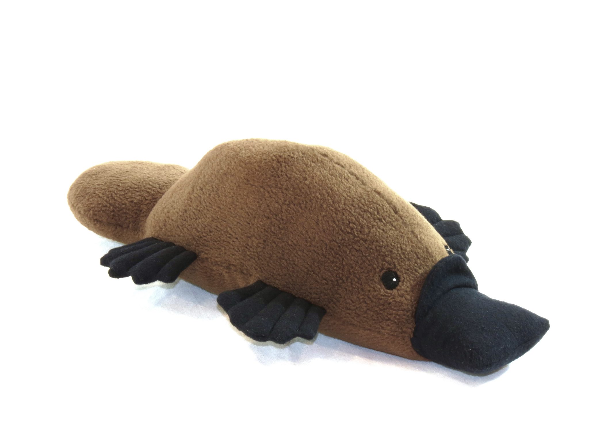 Handmade Platypus Plush Stuffed Animal - Crafted by Becca