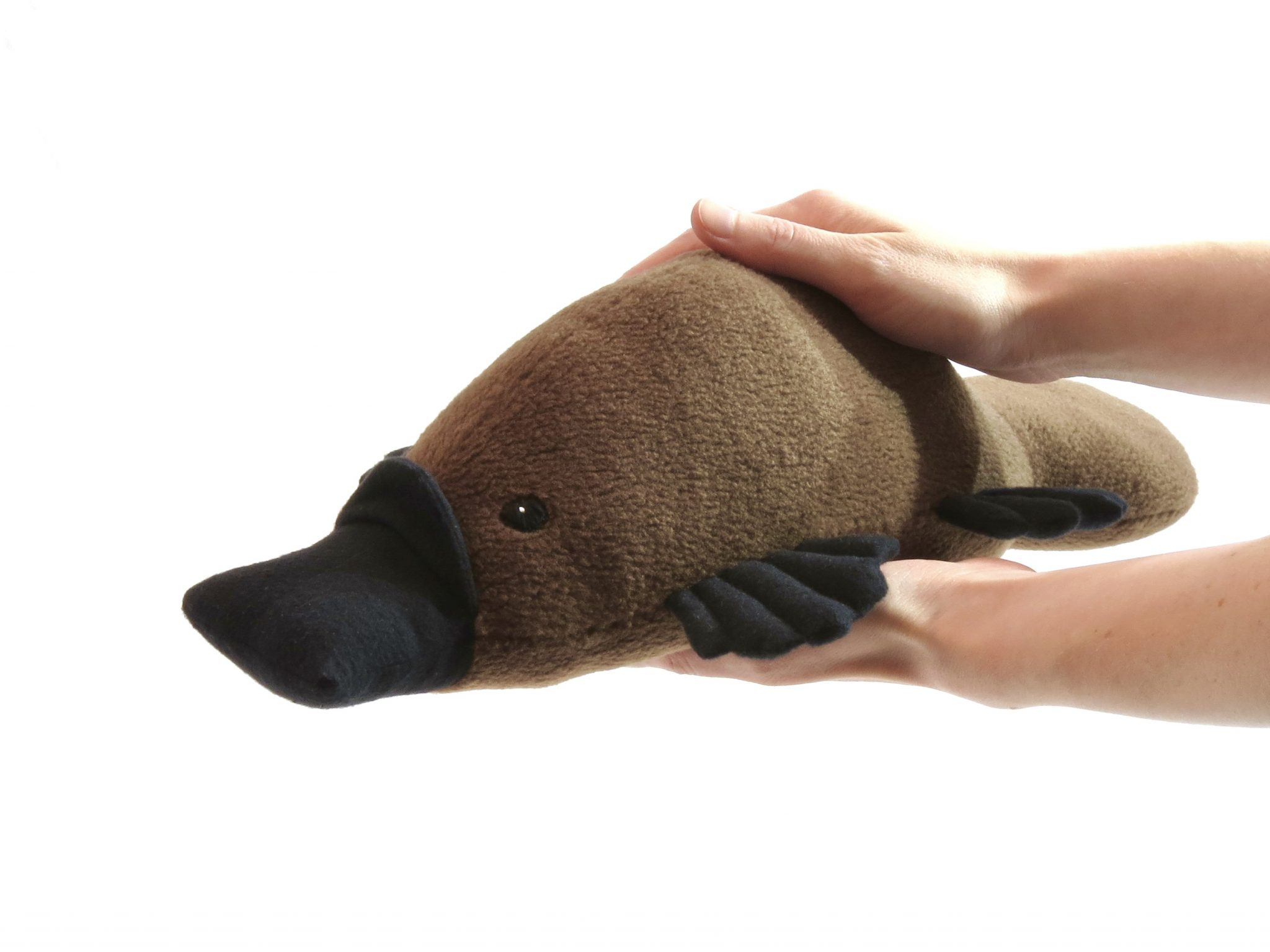 Handmade Platypus Plush Stuffed Animal - Crafted by Becca